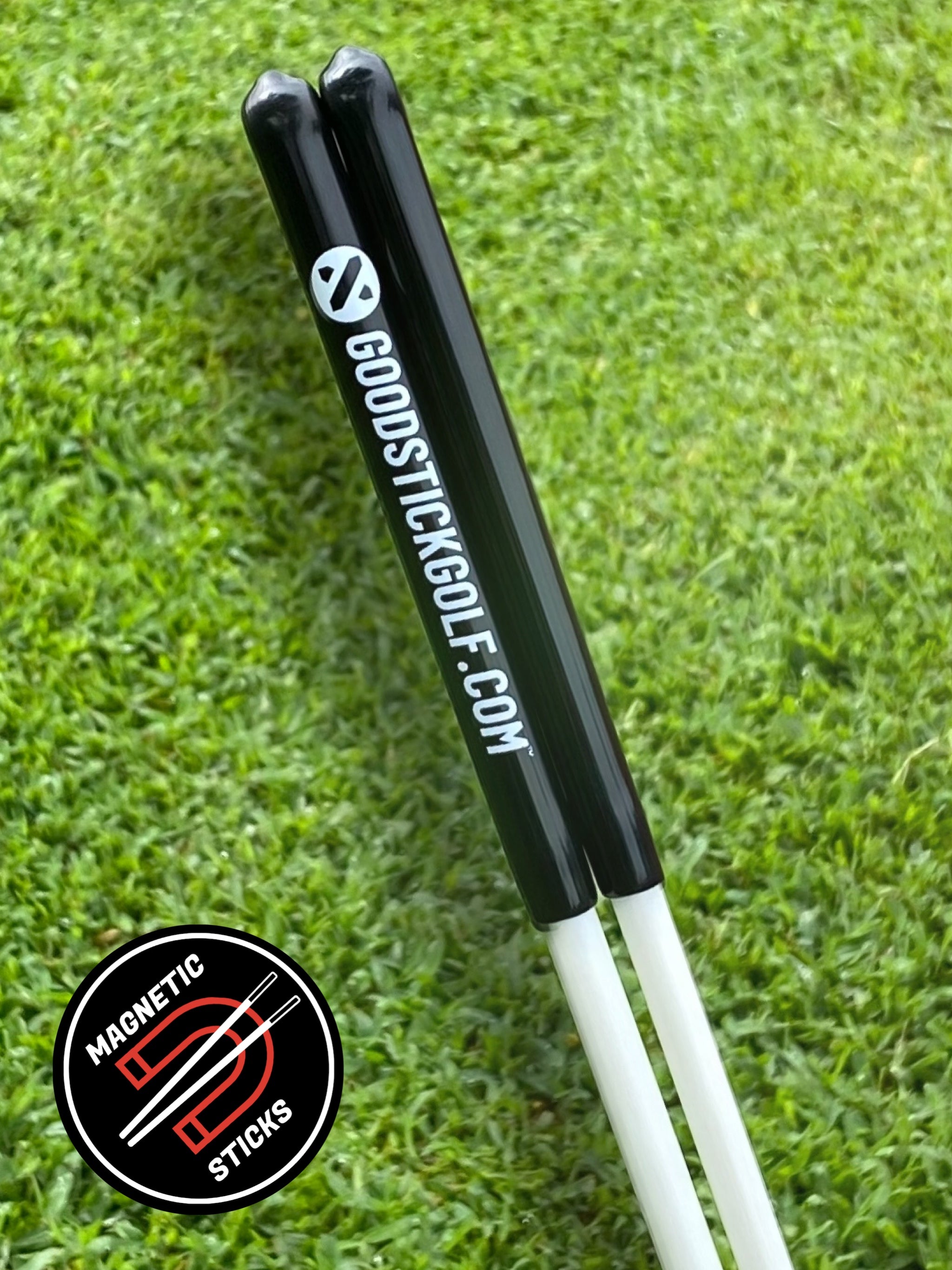 Goodstick White Magnetic Alignment Sticks - Newy Golf Store
