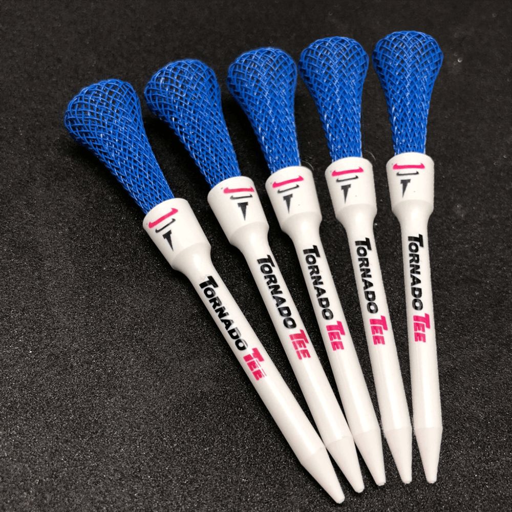 Tornado Tees 3.25" - 5 Pack Blue - Newy Golf Store